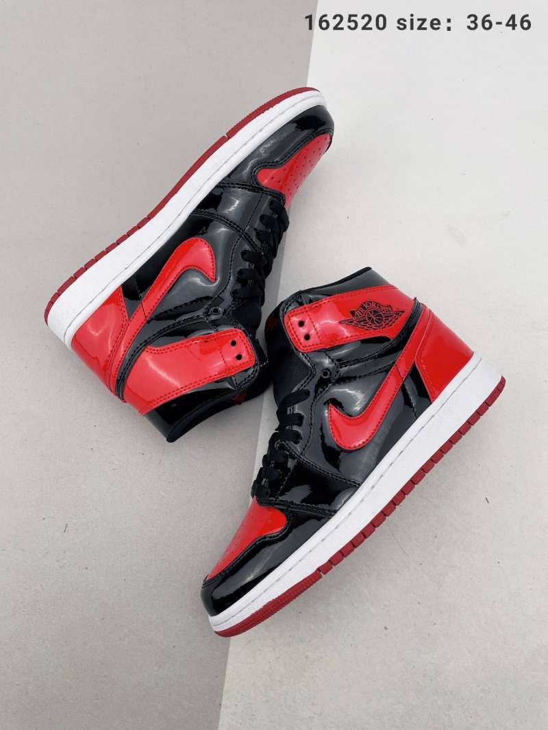 Jual Nike Air Jordan 1 high og bred patent high top patent leather ...