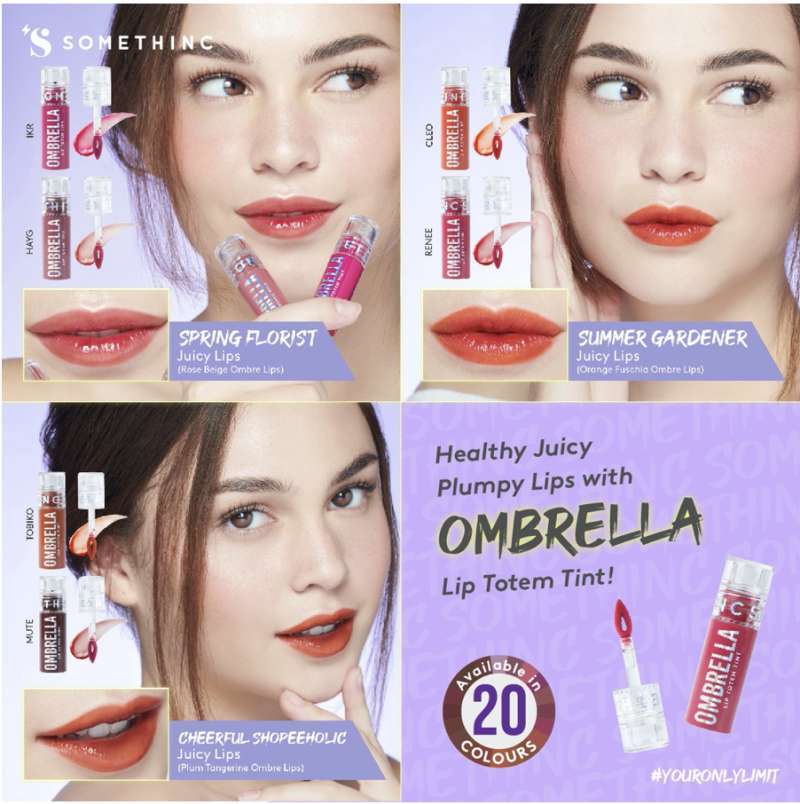 Jual Somethinc Ombrella Lip Totem Tint - Lip Tint Bibir Plumpy Juicy Sehat Di Seller Aisha ...