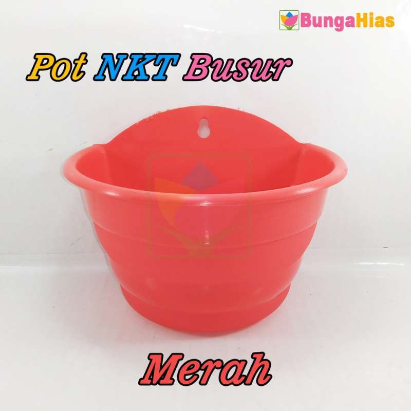 Jual Pot Dinding Tempel NKT Busur Tanaman Bunga Hias Vertical Garden ...