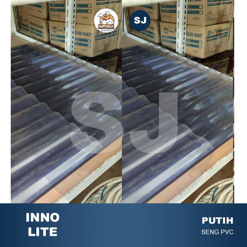 Jual Seng Pvc Innolite Uv Protection 0.9 Mm 7 Kaki Atap Di Seller Happy ...