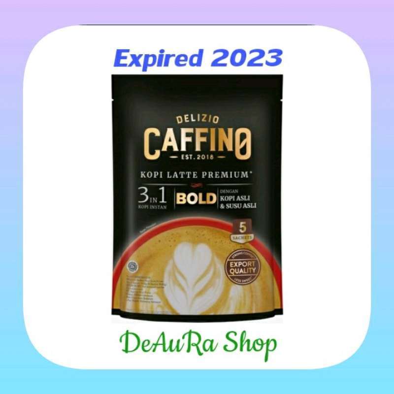 Jual Caffino Bold Delizio Kopi Latte Premium 5 Sachet di Seller DeAuRa ...