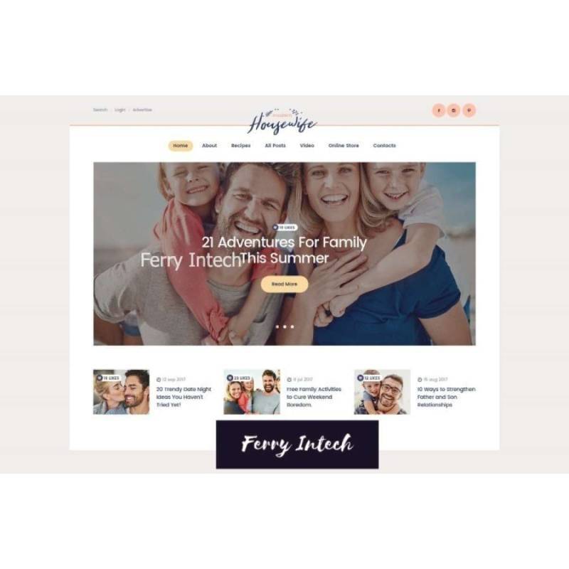 Promo MODERN HOUSEWIFE WOMEN & FAMILY WORDPRESS BLOG Diskon 10% di ...