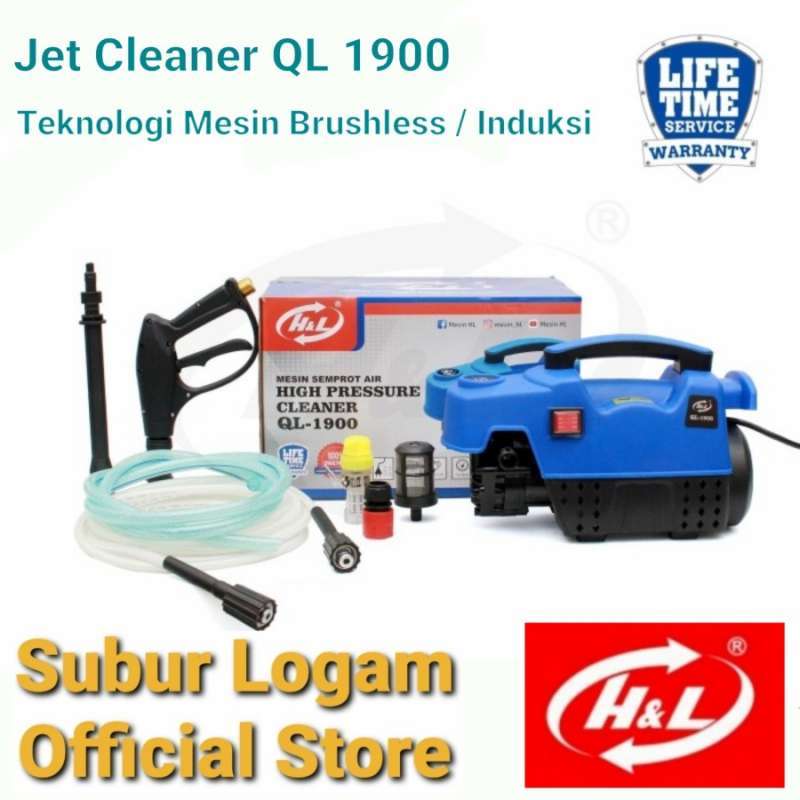 Jual Jet Cleaner H&L QL 1900 High Pressure Mesin Cuci Steam Mobil ...