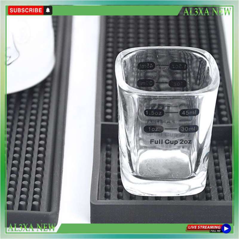 Promo Rubber Bar Mat Bar Runner Glass Drip Tray Beer Drink Rail Bars ...