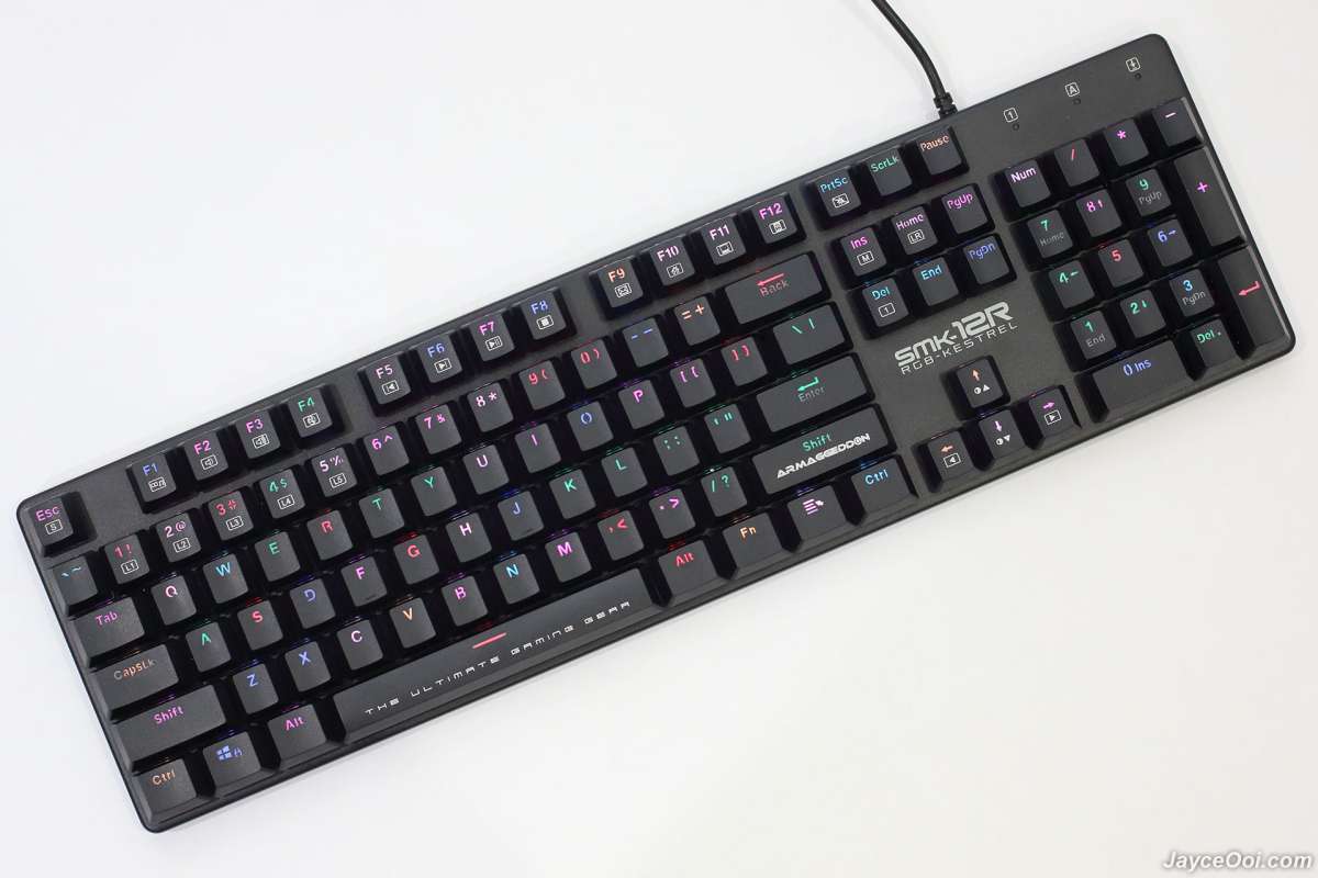 Jual Armaggeddon Smk-12r / Smk12r Rgb Kestrel - Mechanical Gaming ...