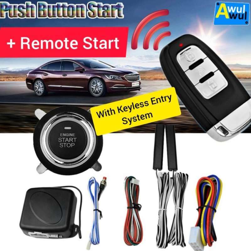 Promo TOMBOL START STOP ENGINE WITH REMOTE CONTROL & KEYLESS ENTRY ...
