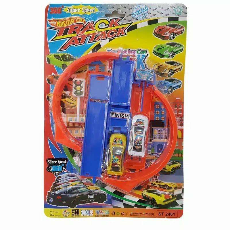 Jual MAINAN MOBIL BALAP ANAK/MAINAN RACING CAR TRACK ATTACK ST 2461 di ...