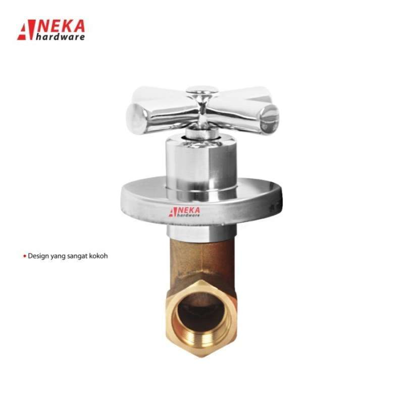 Promo Stop Kran / Pit Kran Wall Shower Kamar Mandi Cold Only Kuningan ...