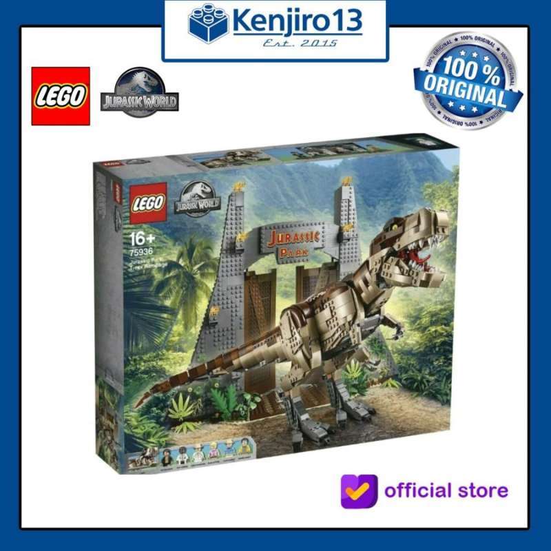 Jual Lego Jurassic World 75936 Jurassic Park: T. Rex Rampage Di Seller ...