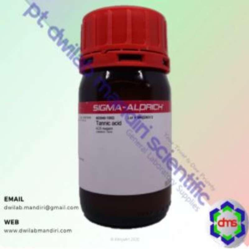 Jual Tannic Acid , Tannin Ex Sigma Aldrich Di Seller Pt. Dwilab Mandiri ...