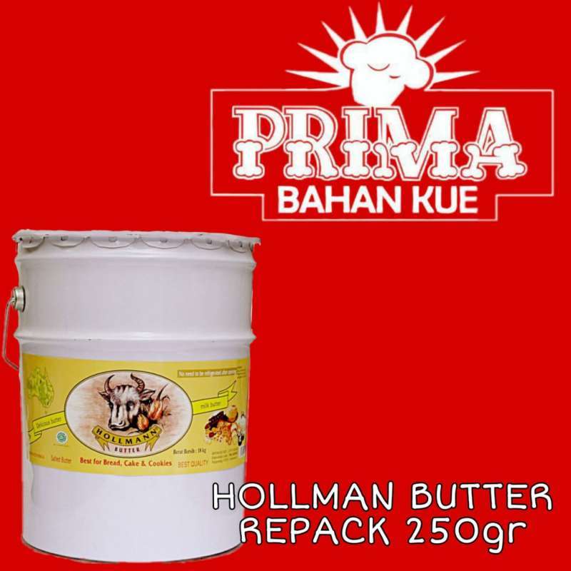 Jual HOLLMAN BUTTER REPACK 250 gram di Seller TobakuPrimaPorong - Lajuk ...