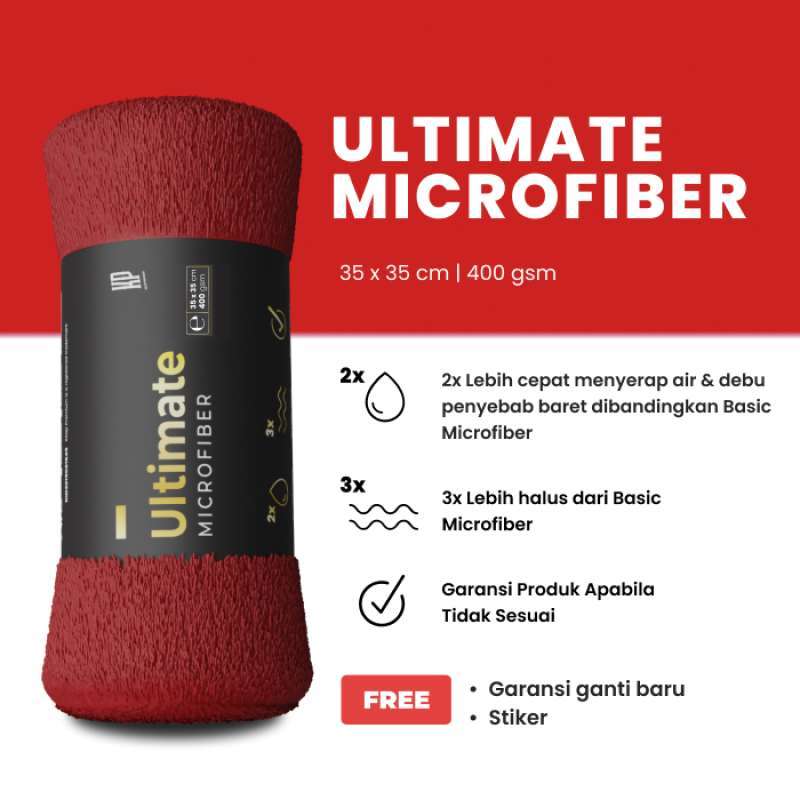 Jual Ultimate Microfiber 400Gsm | Kilap Premium - Kain Microfiber, Lap ...