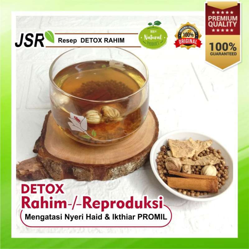 Promo DETOX RAHIM / REPRODUKSI / HORMONAL RESEP JSR untuk PROMIL ...