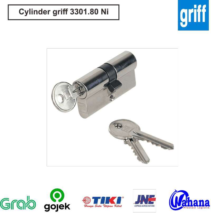 Jual Cylinder Griff 3301.80 Nickel Rumah Kunci Knci Pintu Di Seller ...