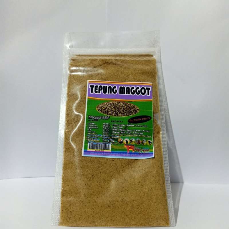 Jual Tepung Serangga Dan Ulat - Insect Powder Pakan Burung Di Seller ...