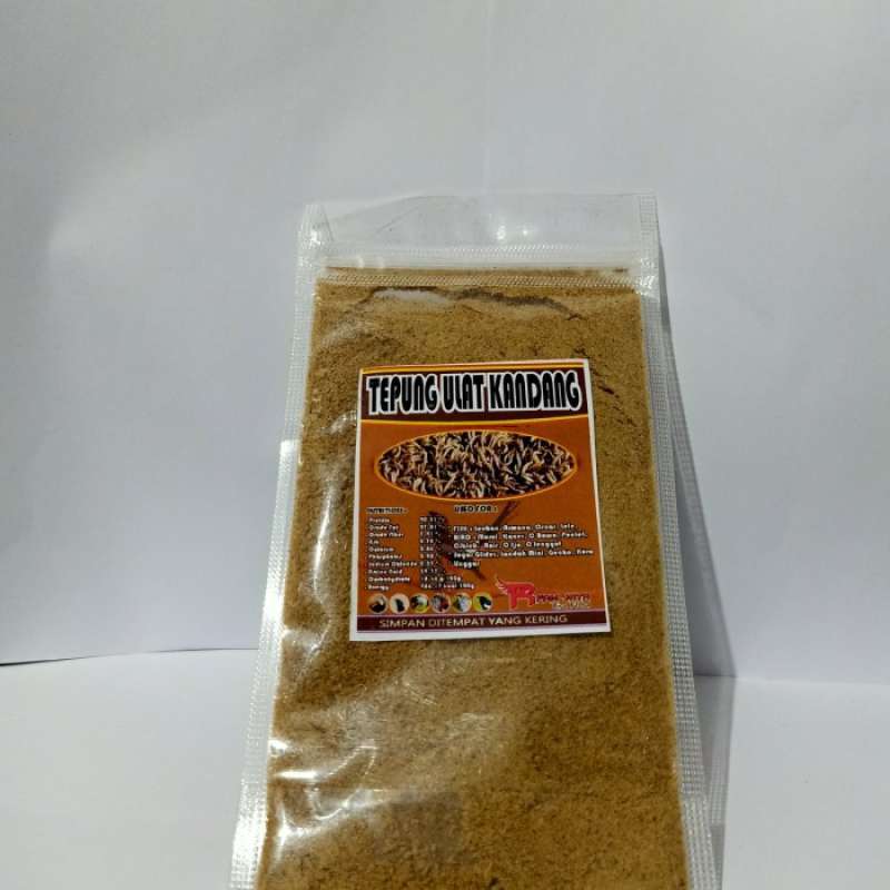 Jual Tepung Serangga Dan Ulat - Insect Powder Pakan Burung Di Seller ...