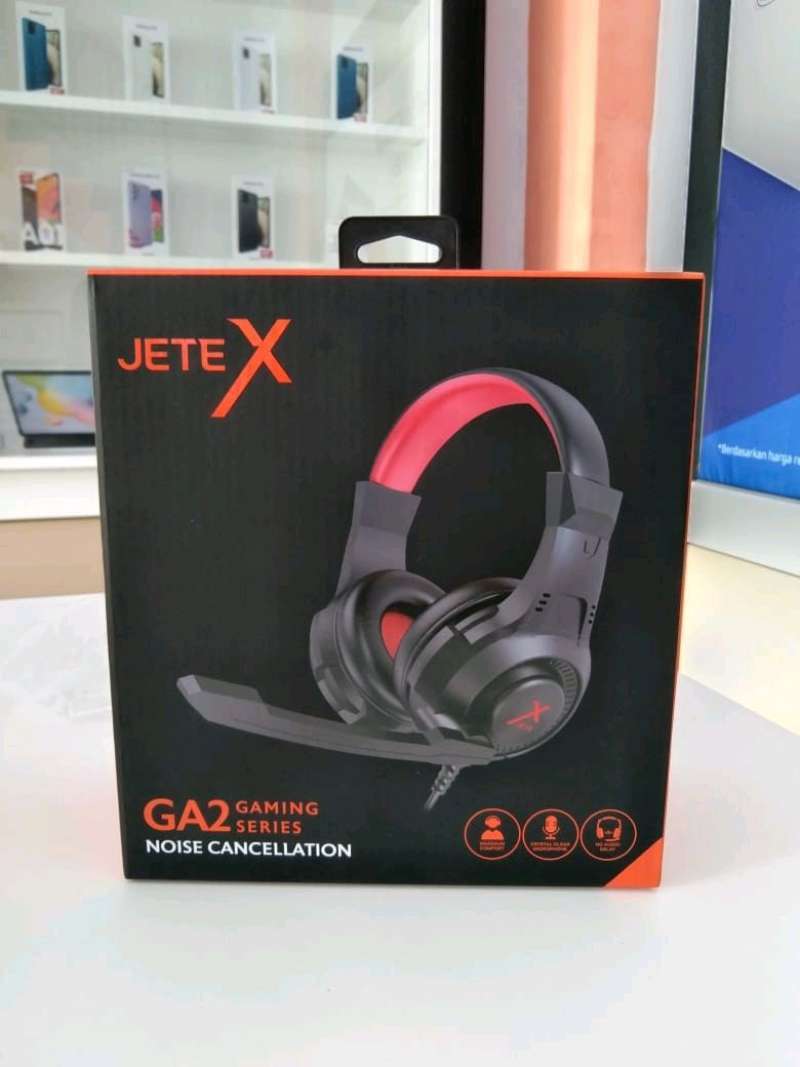 Jual Headset Gaming Headphone Gaming JETE-X GA2 Series - Garansi Resmi ...