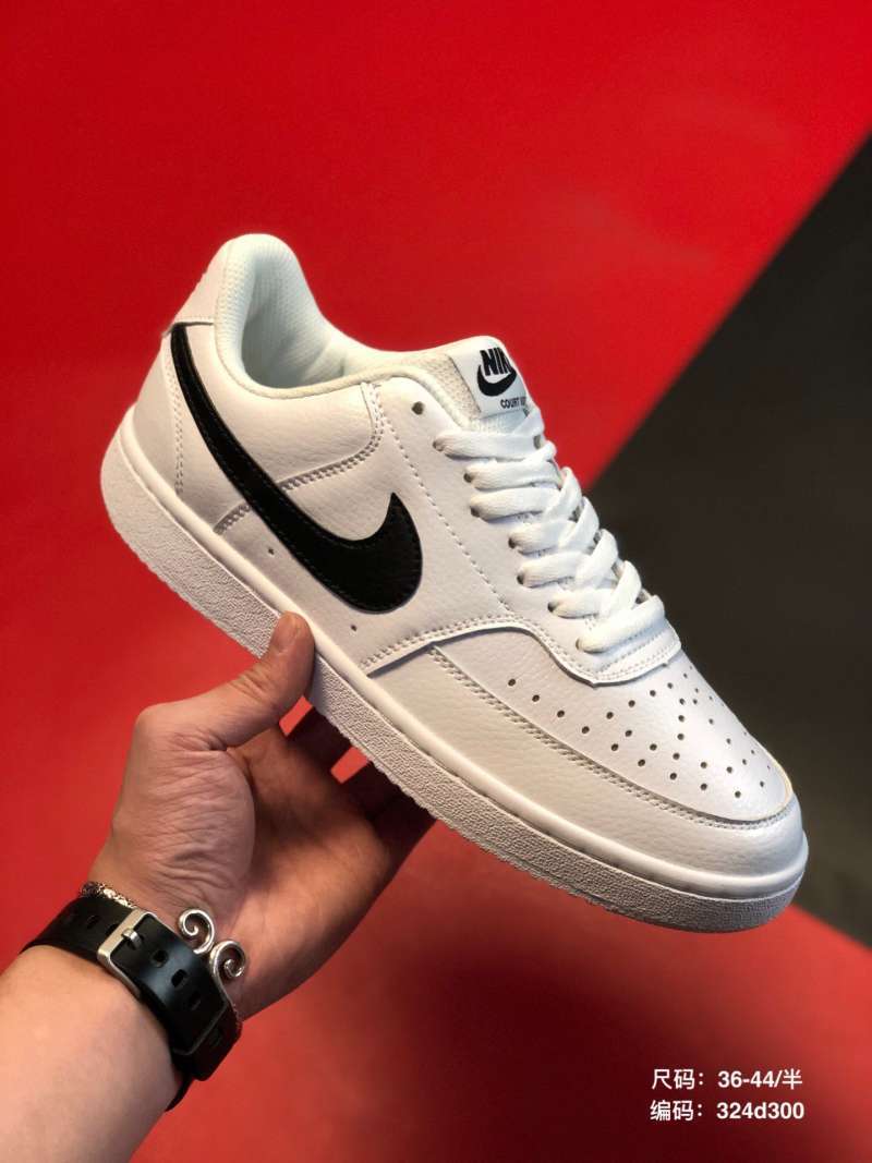 Jual NIKE_ORI court vision low soft leather panel low top retro board ...