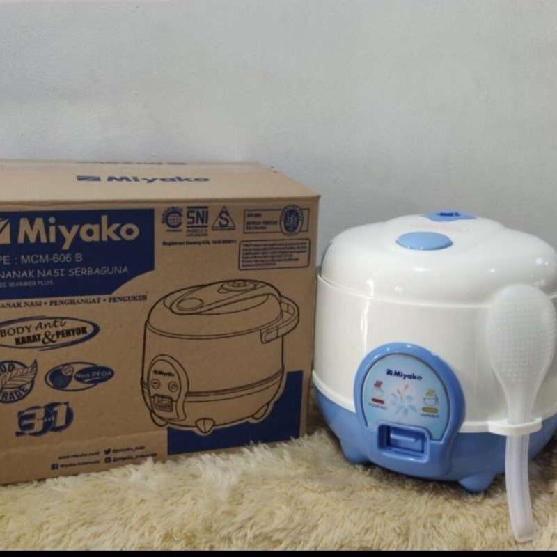 Promo MIYAKO Miyako MCM-606 A Rice Cooker Miyako 3 in 1 MCM 606 A ...