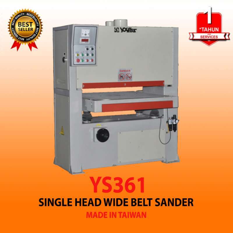 Jual Penghalus Permukaan Kayu 5inc Single Head Wide Belt Sander YS361 ...