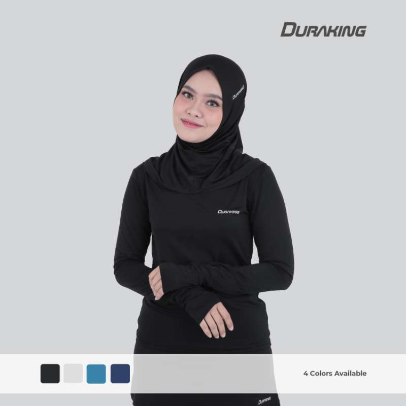 Promo Duraking Hijab Sports Safiya - Light Grey Diskon 41% Di Seller ...
