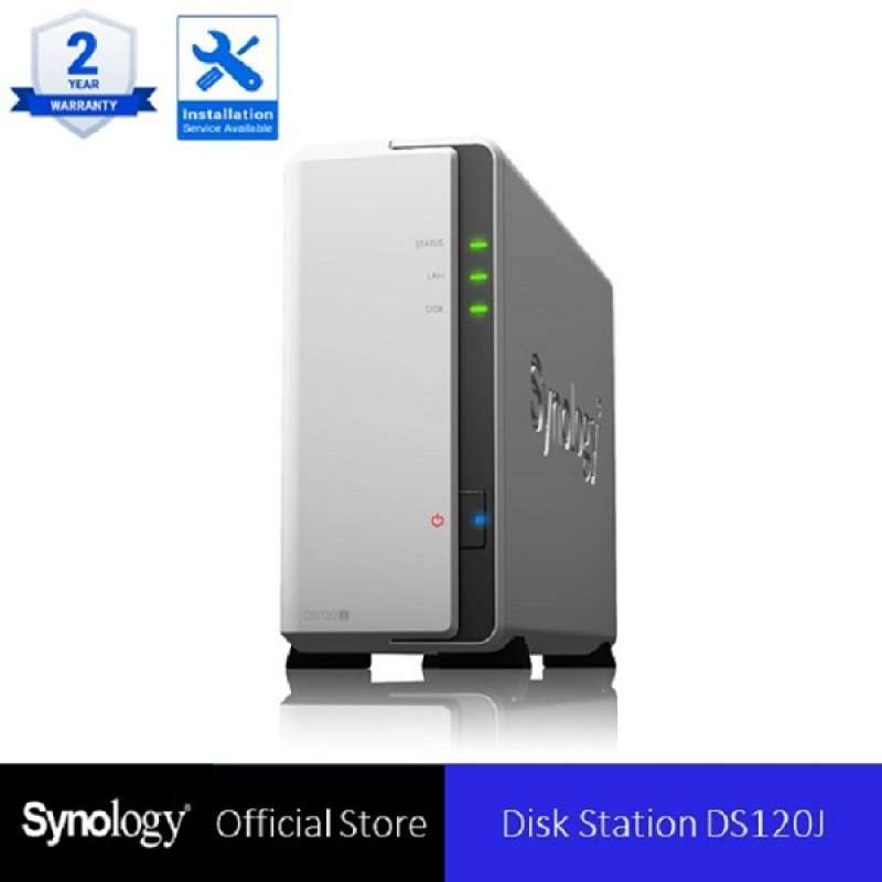 Jual Synology Ds120j 1-bay Diskstation 512mb Ram J Series Di Seller ...