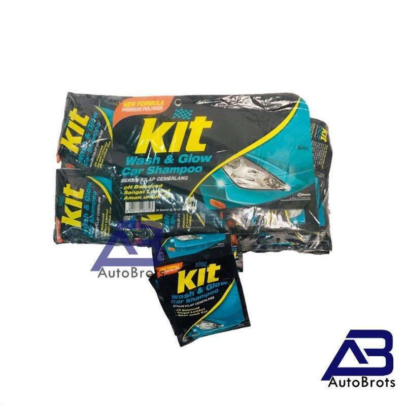 Jual Kit Wash & Glow / Shampoo Cuci Mobil Kemasan Sachet 30ml - No ...