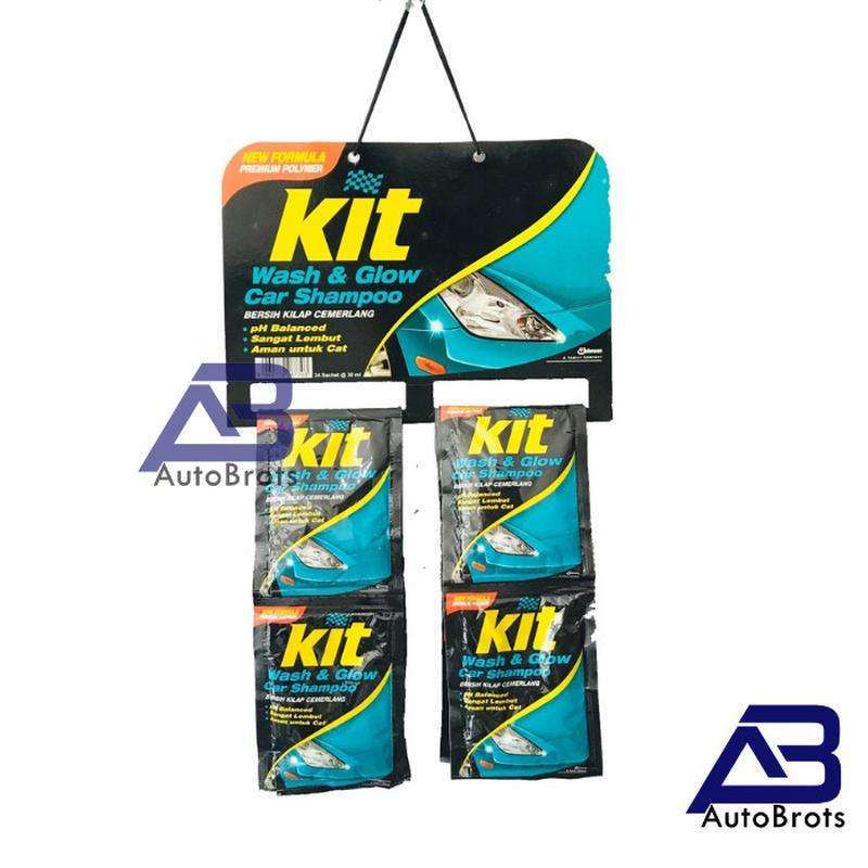 Jual Kit Wash & Glow / Shampoo Cuci Mobil Kemasan Sachet 30ml - No ...