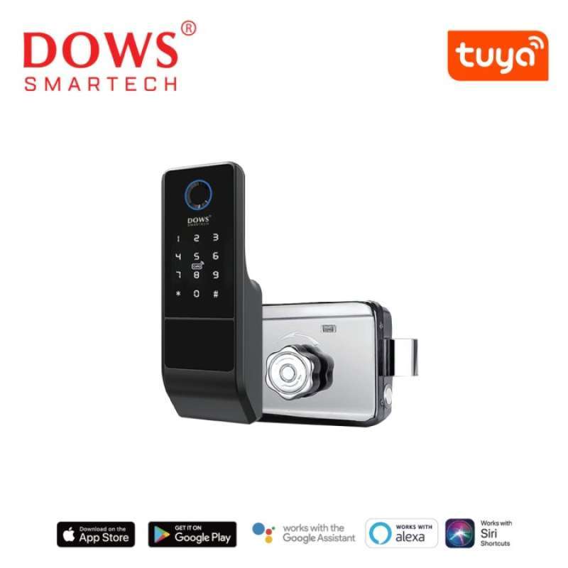 Promo Dows 8820 Kunci Pintu Digital Smart Fingerprint Doorlock ...