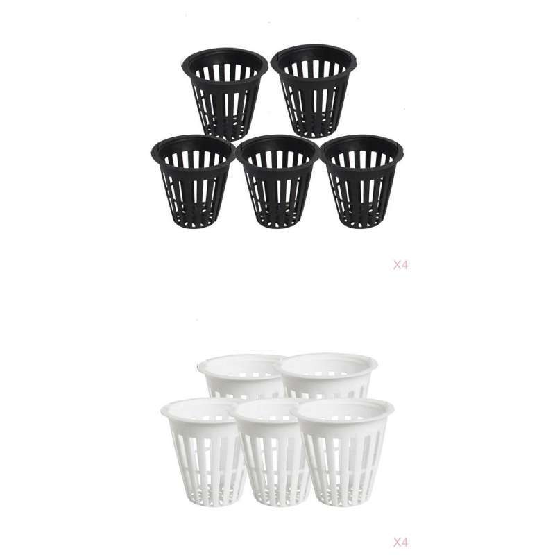 Promo 40-pack 2 Inch Garden Slotted Mesh Net Cups Pots Bucket for ...