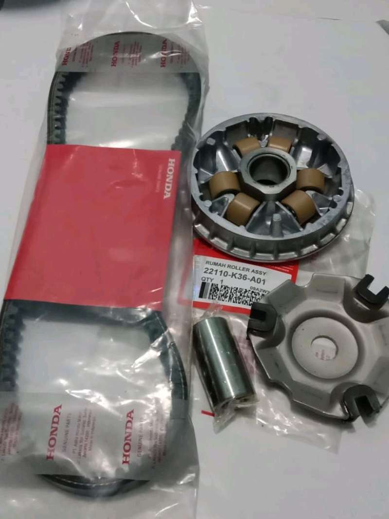 Promo rumah roller vario 150 rumah roller assy vario 150 plus vanbelt ...
