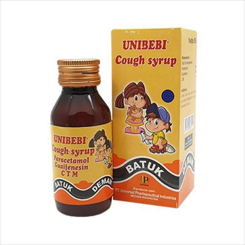 Jual Unibebi Cough Syrup ( Untuk Batuk Berdahak,pilek, Dan Demam ) 60 ...