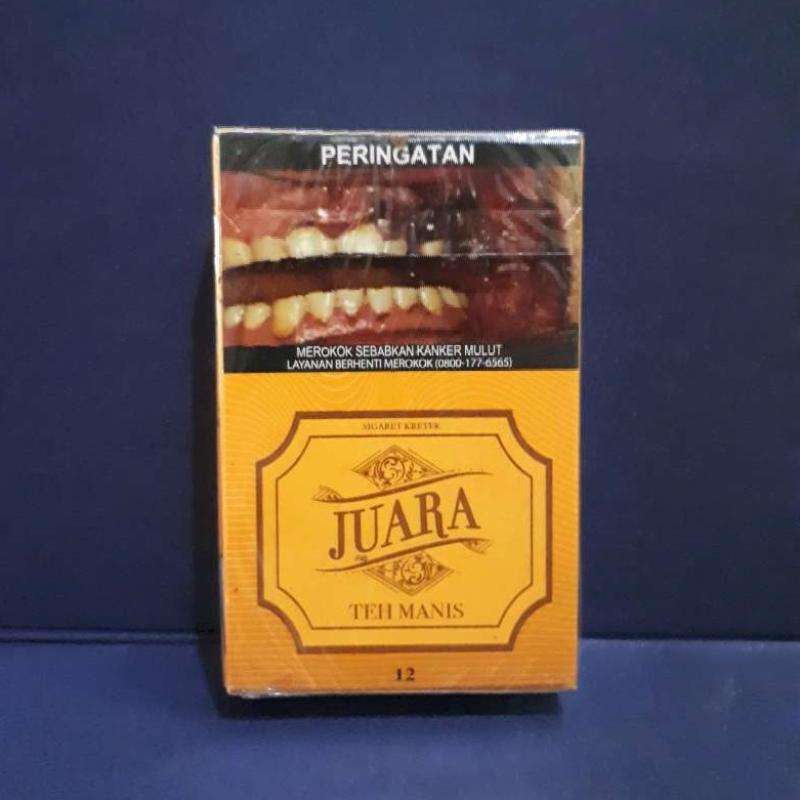 Jual Juara Teh Manis [12 Batang] harga per slop di Seller Sungai Yordan ...