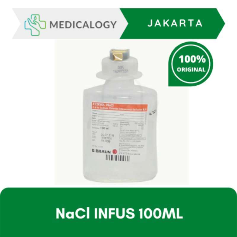 Jual B Braun Nacl Infus 100 Ml Di Seller Medicalogy - Kampung Melayu-2 ...