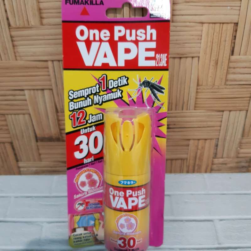 Jual Vape One Push Sakura Blossom Natural Fragrance 30 Hari - Pink [10 ...