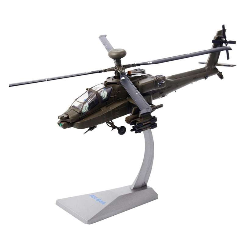 Jual 1/72 Scale AH-64A Apache Helicopter Models Alloy & Display Stand ...