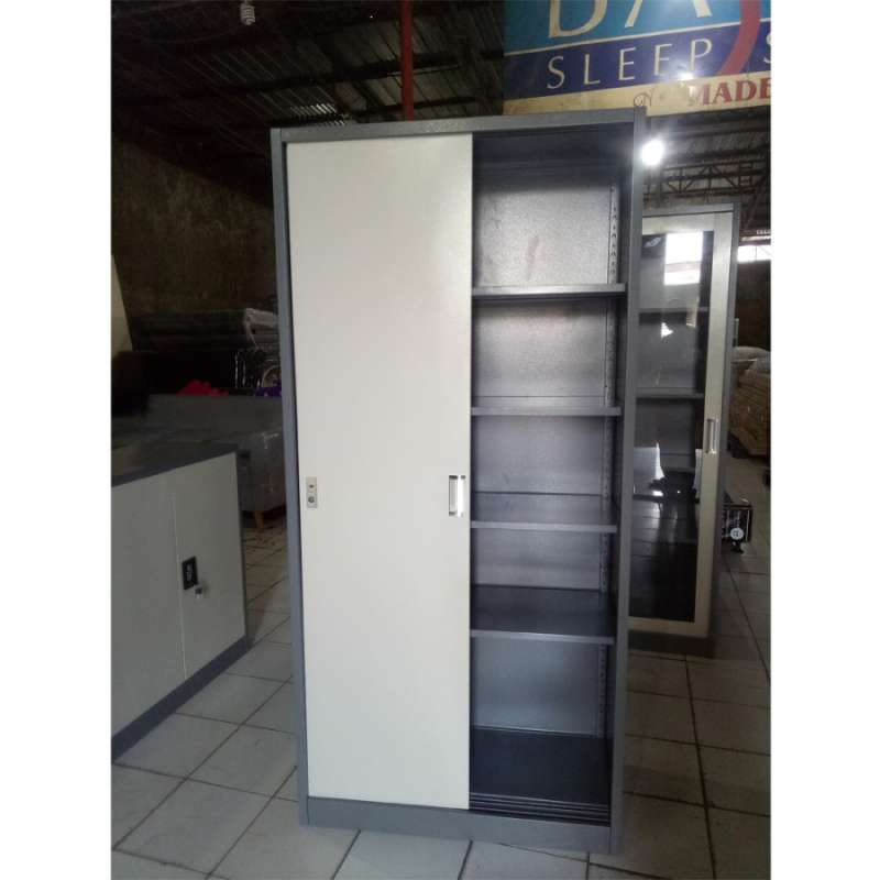 Jual Lemari Arsip Besi 2 Pintu Sliding Besi|Kantor File|Sleding Geser di Seller CITRA FURNITURE ...