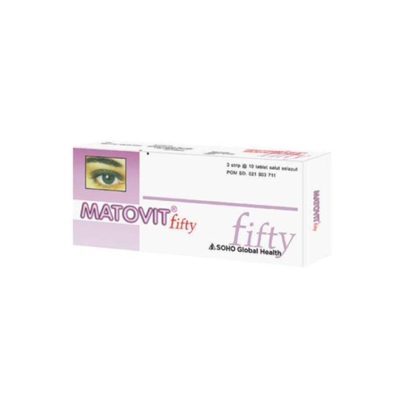 Jual MATOVIT FIFTY BOX 30 TABLET di Seller Apotek Mose Airlangga ...