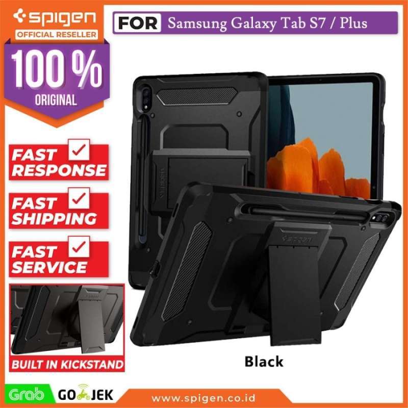 Jual Case Samsung Galaxy Tab S7 / S8 / Plus SPIGEN Tough Armor Pro Stand Casing di Seller Spigen ...