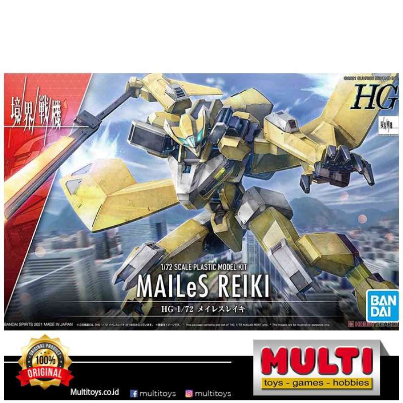 Jual GUNDAM HG MAILES REIKI 62950 / Gunpla / Mokit / Bandai / Original ...
