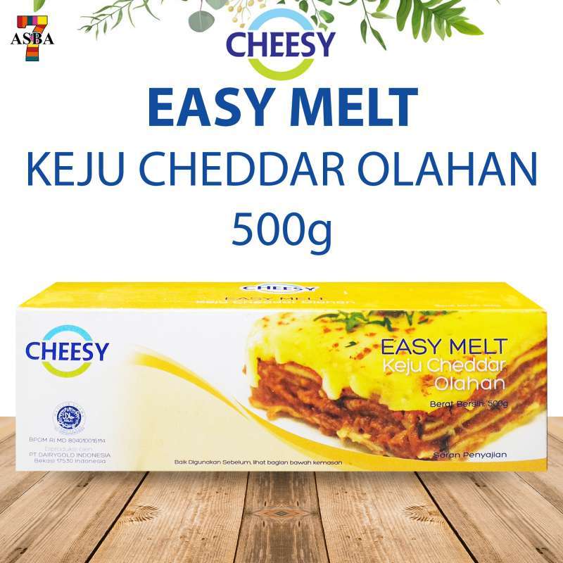 Jual Cheesy Keju Cheddar Olahan 500g di Seller TOKO ASBA7 - Bidaracina ...