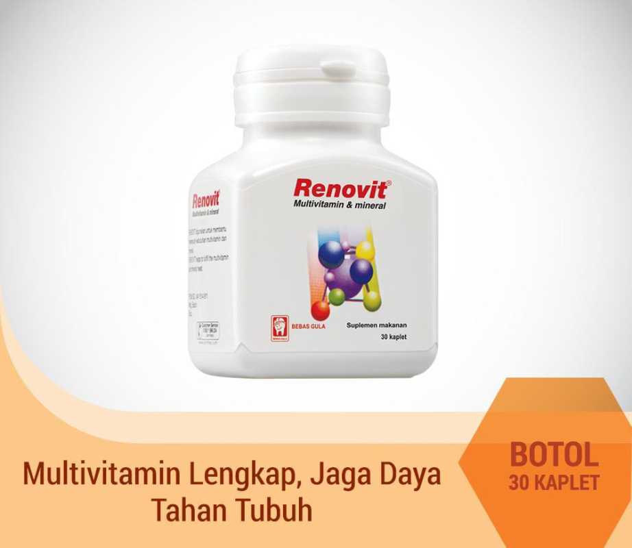 Jual RENOVIT Multivitamin dan Mineral RENOVIT GOLD di Seller Sumo ...