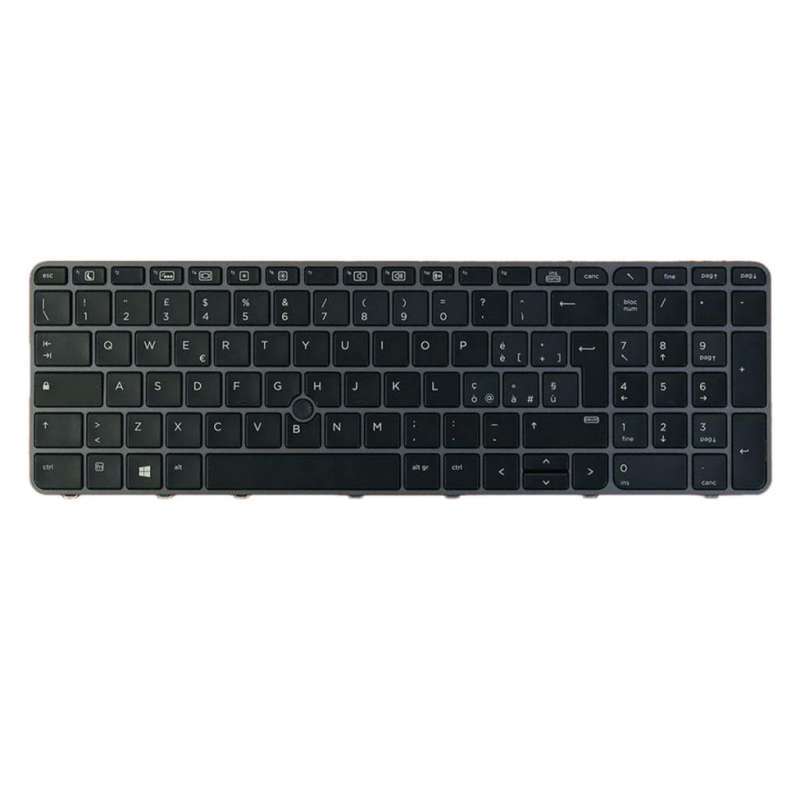 Jual Italian Layout Laptop Keyboard Part Point Backlit For HP EliteBook ...