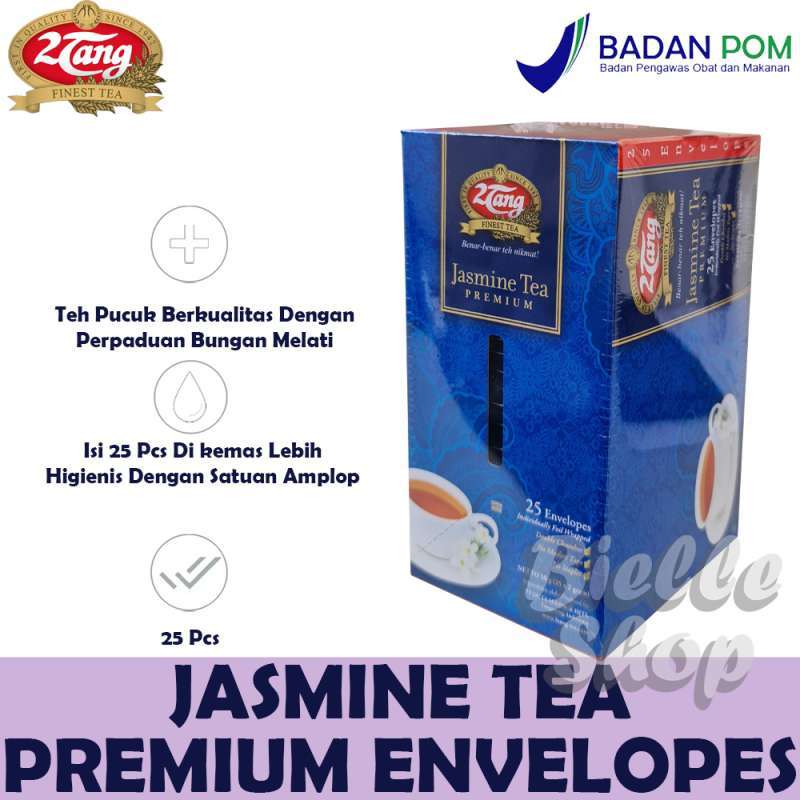 Promo 2Tang Jasmine Tea Premium 25 Pcs Envelopes - 2 Tang Teh Melati ...