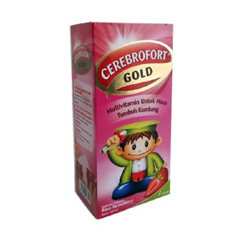 Jual Cerebrofort Gold Straw Vitamin Anak [100 Ml] Di Seller Rumah Bayi ...