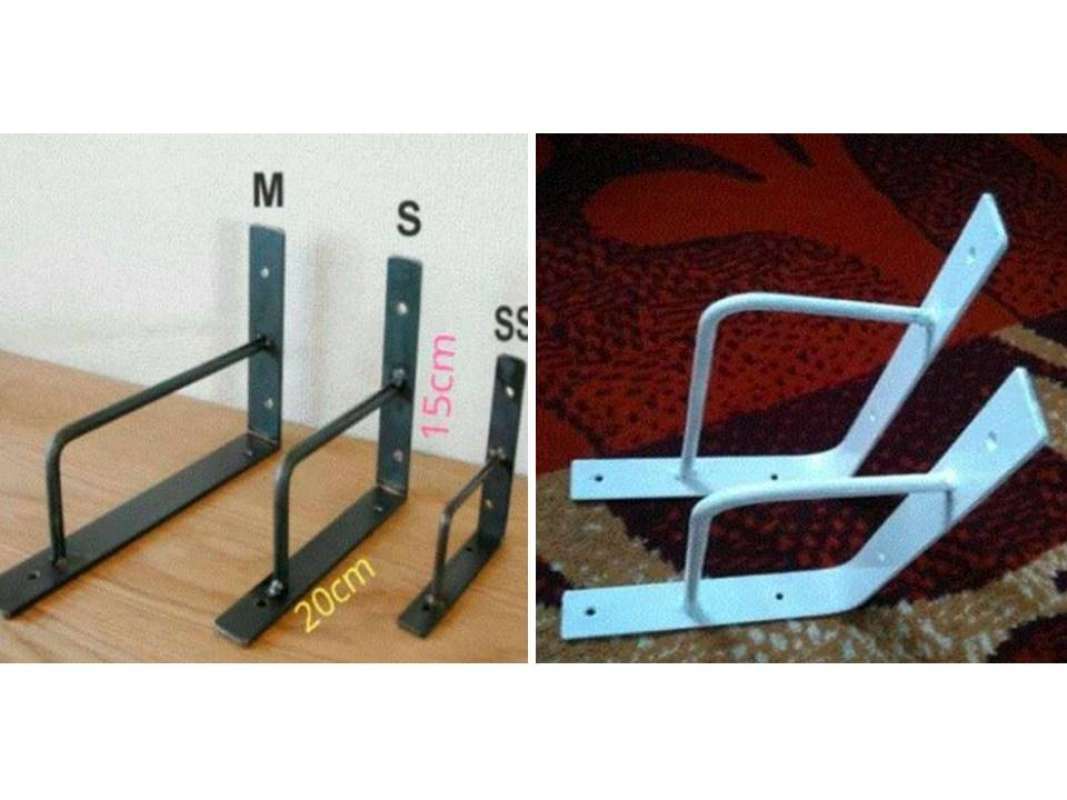 Promo Penyangga Hambalan Plat Siku Rak Ambalan Besi Siku Gantung Tempel ...