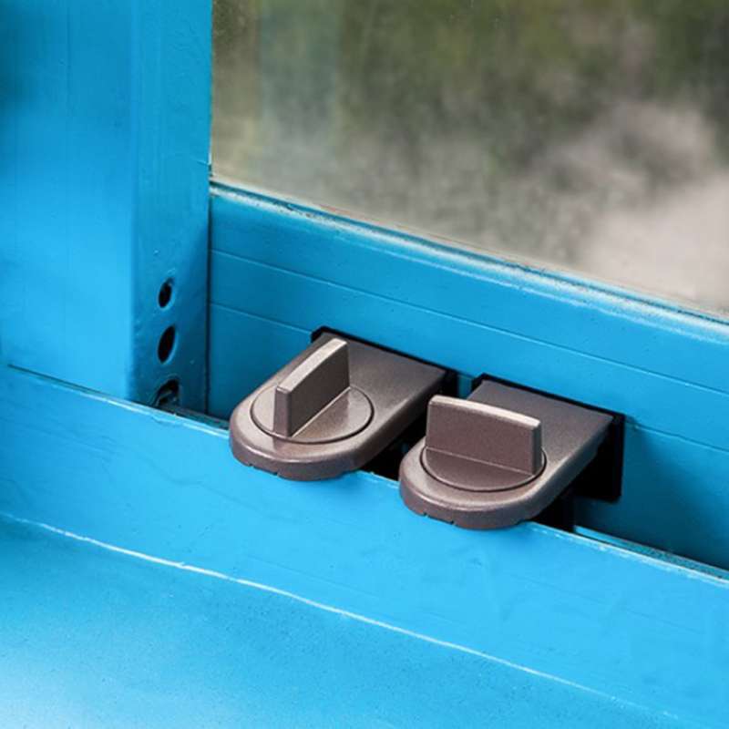 Jual Children Kids Security Sliding Window Door Sash Lock Restrictor ...