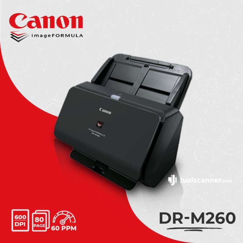 Jual Scanner Canon Dr-m260 Adf - 60 Lembar/menit - (a4/legal/folio) Di ...