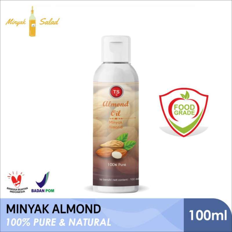 Jual Almond Oil Minyak Almond Tsb 100ml Food Grade 100%murni - Carrier ...
