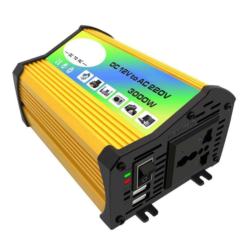 Jual Inverter With 2 Usb Charging Ports Power Converter Outdoor Yellow ...